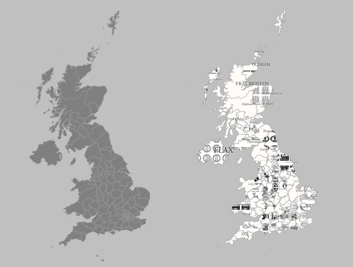 Mapping The Uk S Oldest Trademarks Part 2
